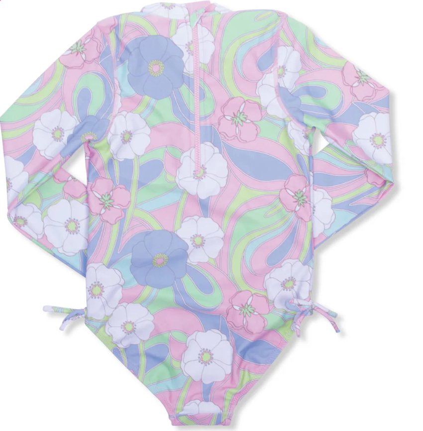 Get Ready for Fun in the Sun with the Groovy Daisy Swirl Girls One Pie ...