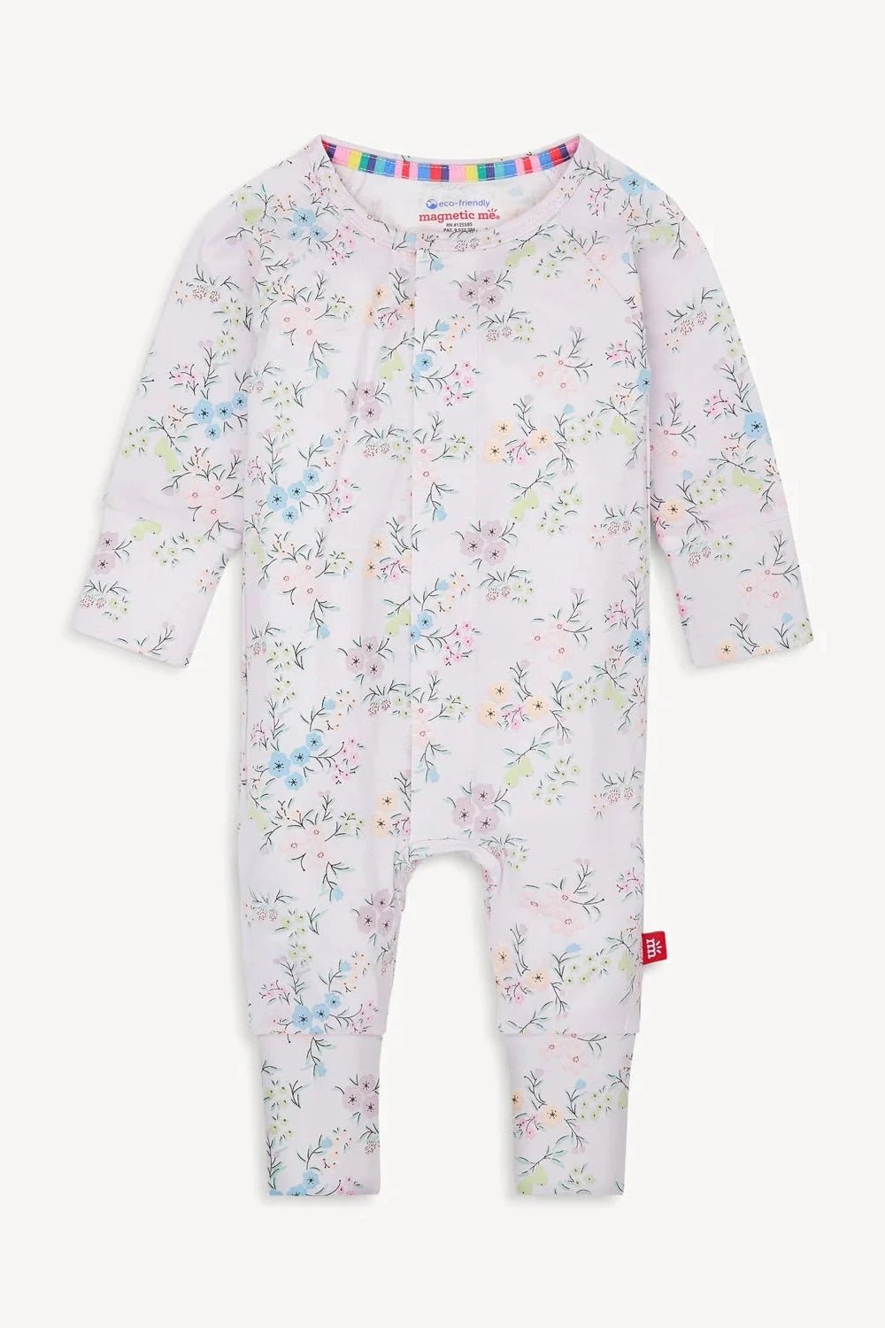 Emily Grow With Me Coverall W/Magnetic Closures - Magnetic Me - Lush Lemon