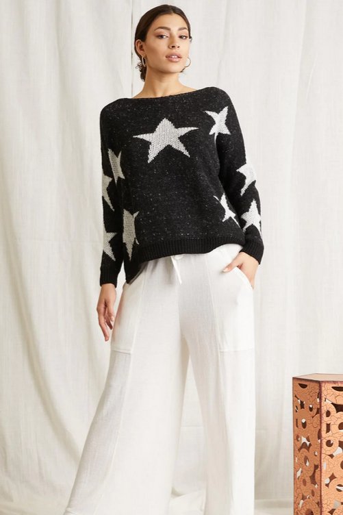 Suzie Star Sweater - Scandal Italy - Lush Lemon